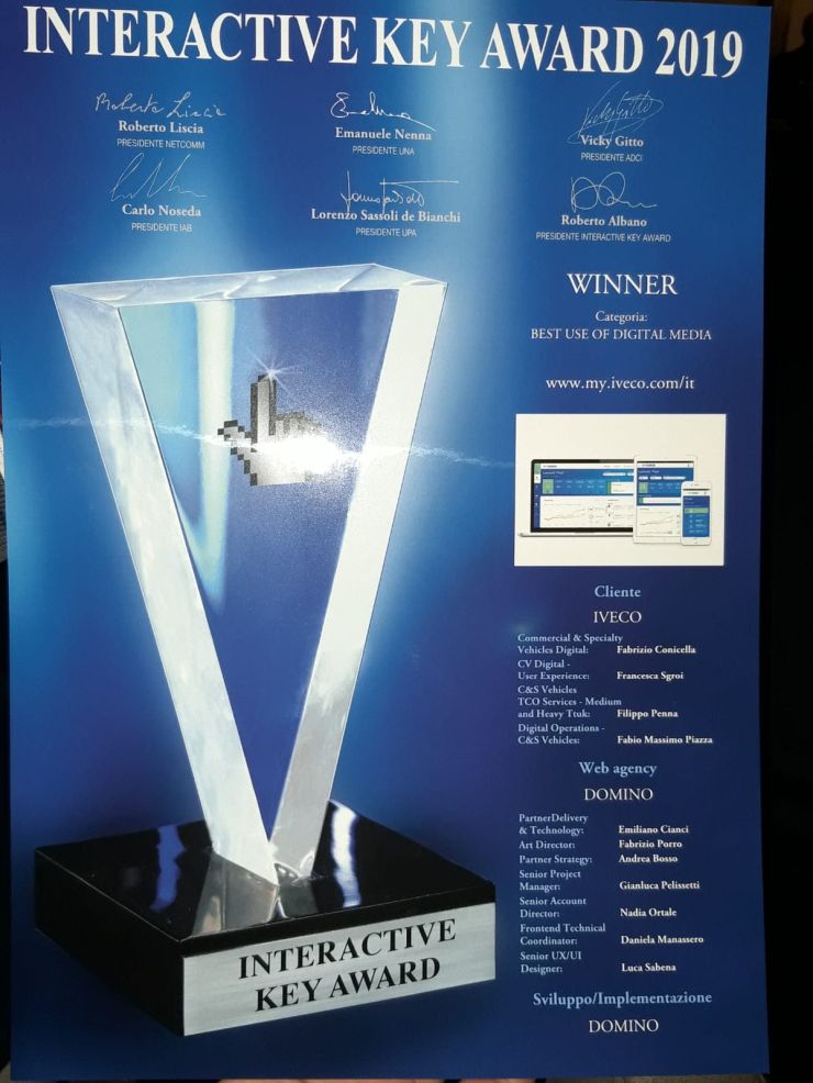 IVECO premiado en el Interactive Key Award en Europa - Motorpy.com ...