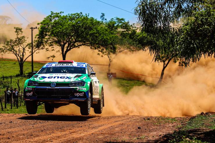 Con Fau Zaldívar y Omar Benítez en punta Alto Paraná cerró su Rally en ...