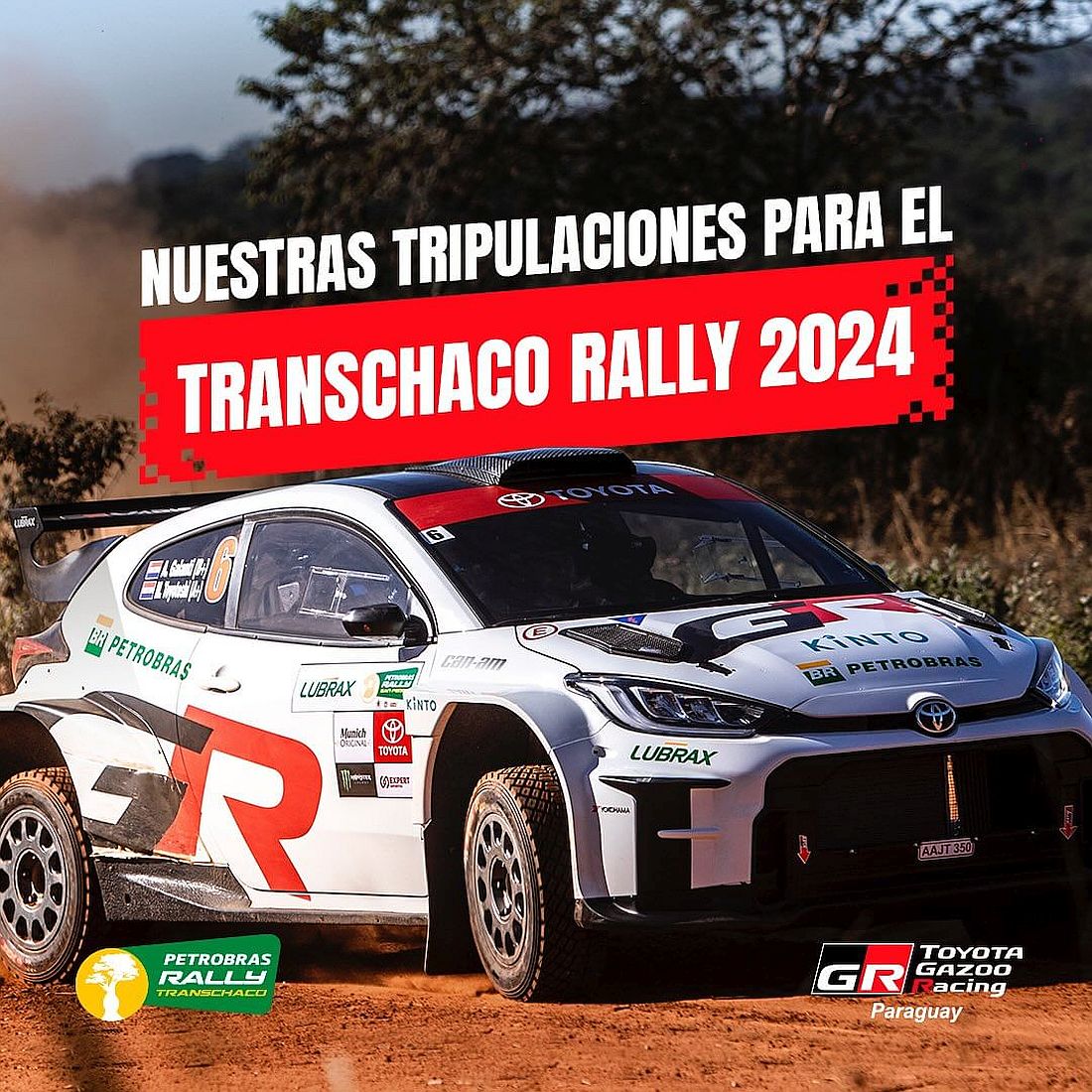 Petrobras acelerará a fondo en el Transchaco Rally 2024 - Motorpy.com ...
