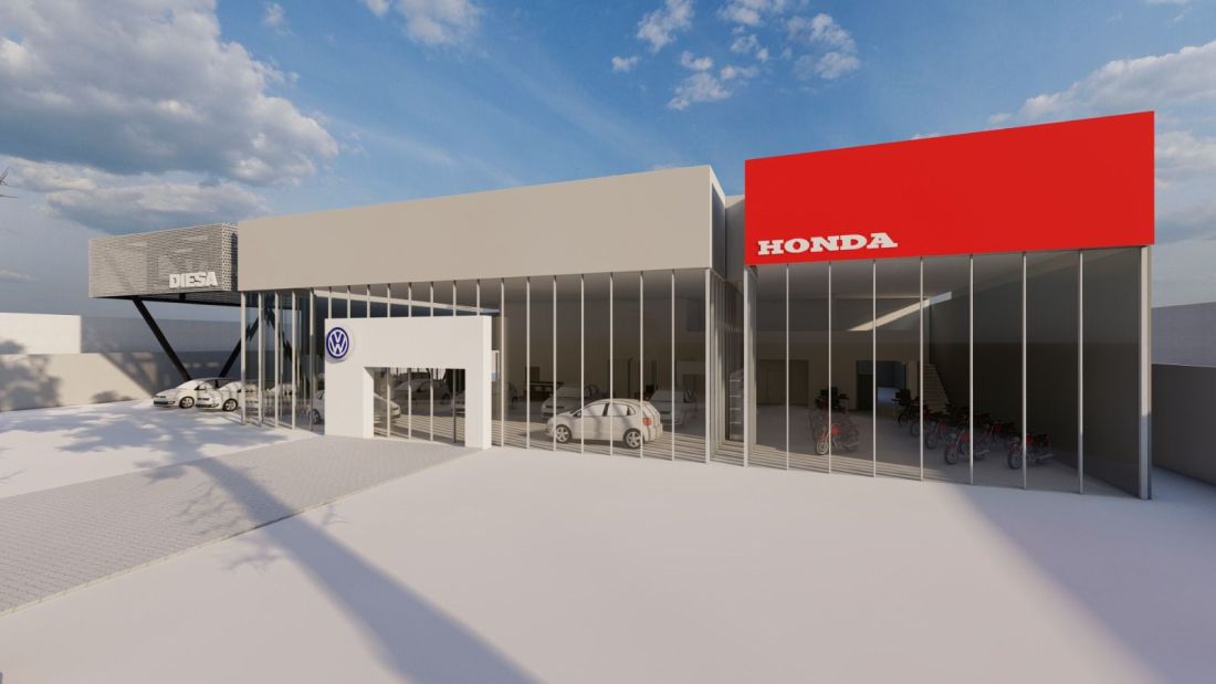 Diesa construye su nueva sucursal en San Lorenzo - Motorpy.com ...